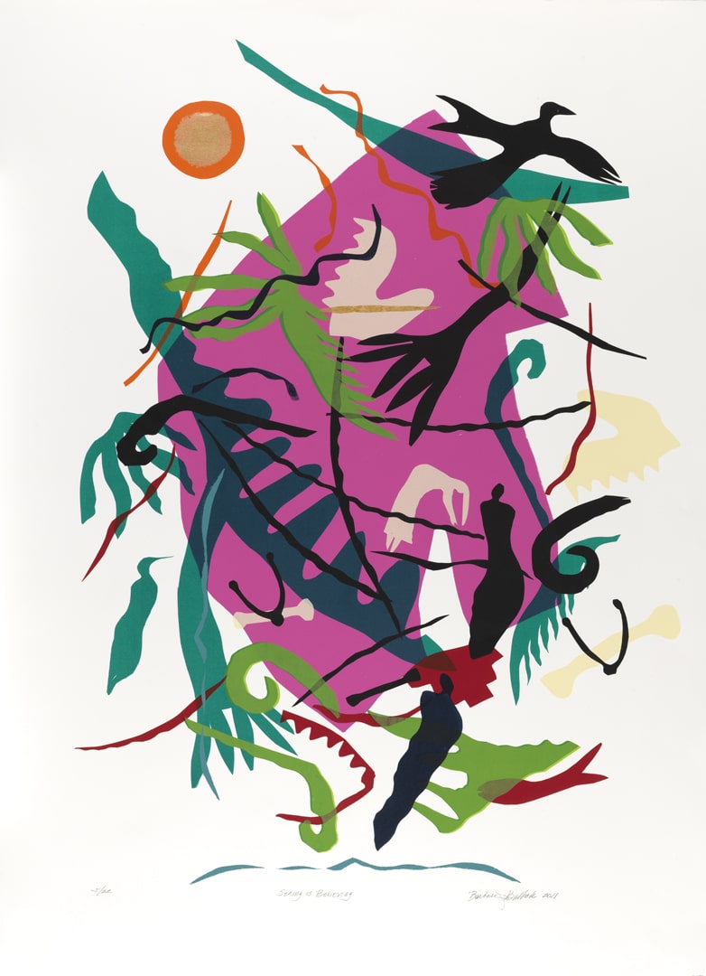 Barbara Bullock Seeing Is Believing (2011) Serigraph | Stamford Museum ...