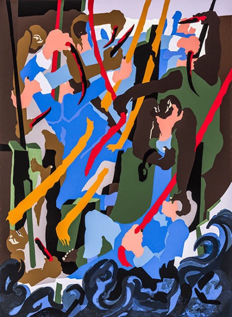 Jacob Lawrence Revolt On The Amistad 1989 | Stamford Museum & Nature Center